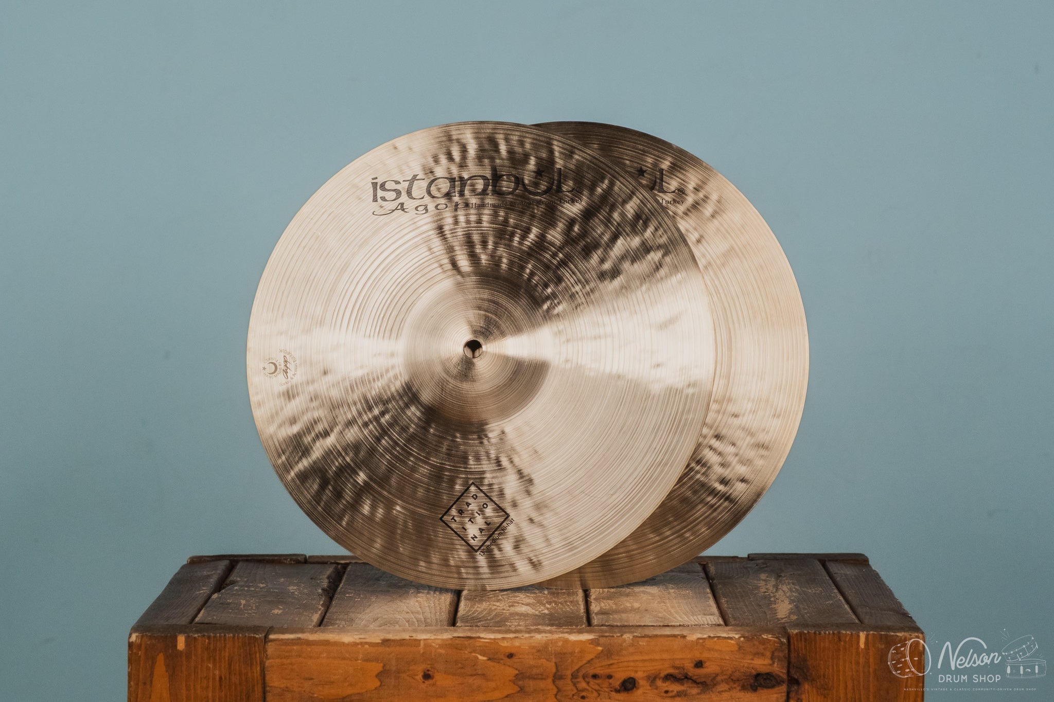 Istanbul Agop Traditional Medium Hi-Hats - 13" – Nelson Drum Shop
