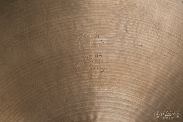 1960s Avedis Zildjian - 14" – Nelson Drum Shop