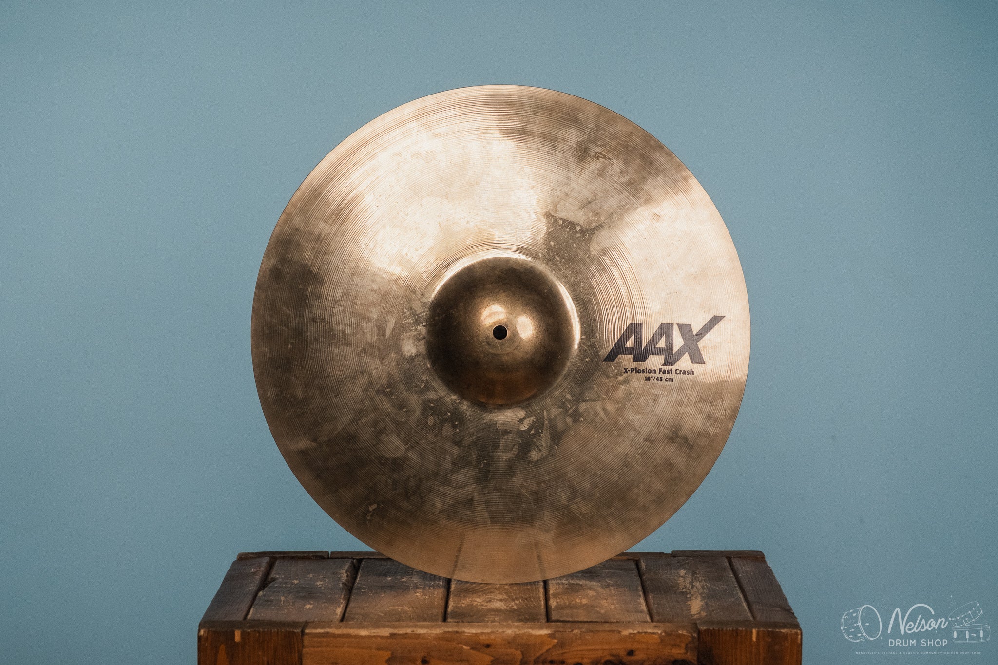Used Sabian AAX X-Plosion Fast Crash - 18" – Nelson Drum Shop