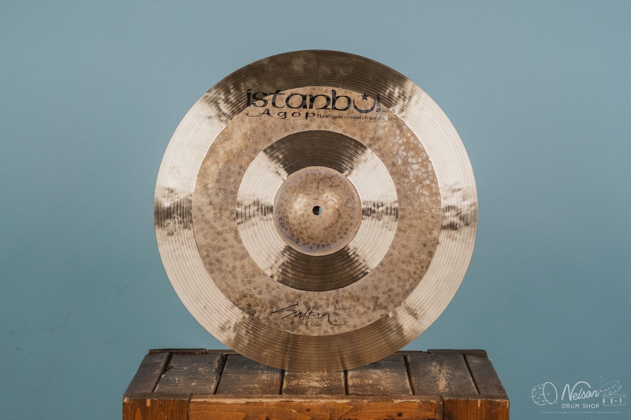 Istanbul Agop Sultan Crash - 18" – Nelson Drum Shop