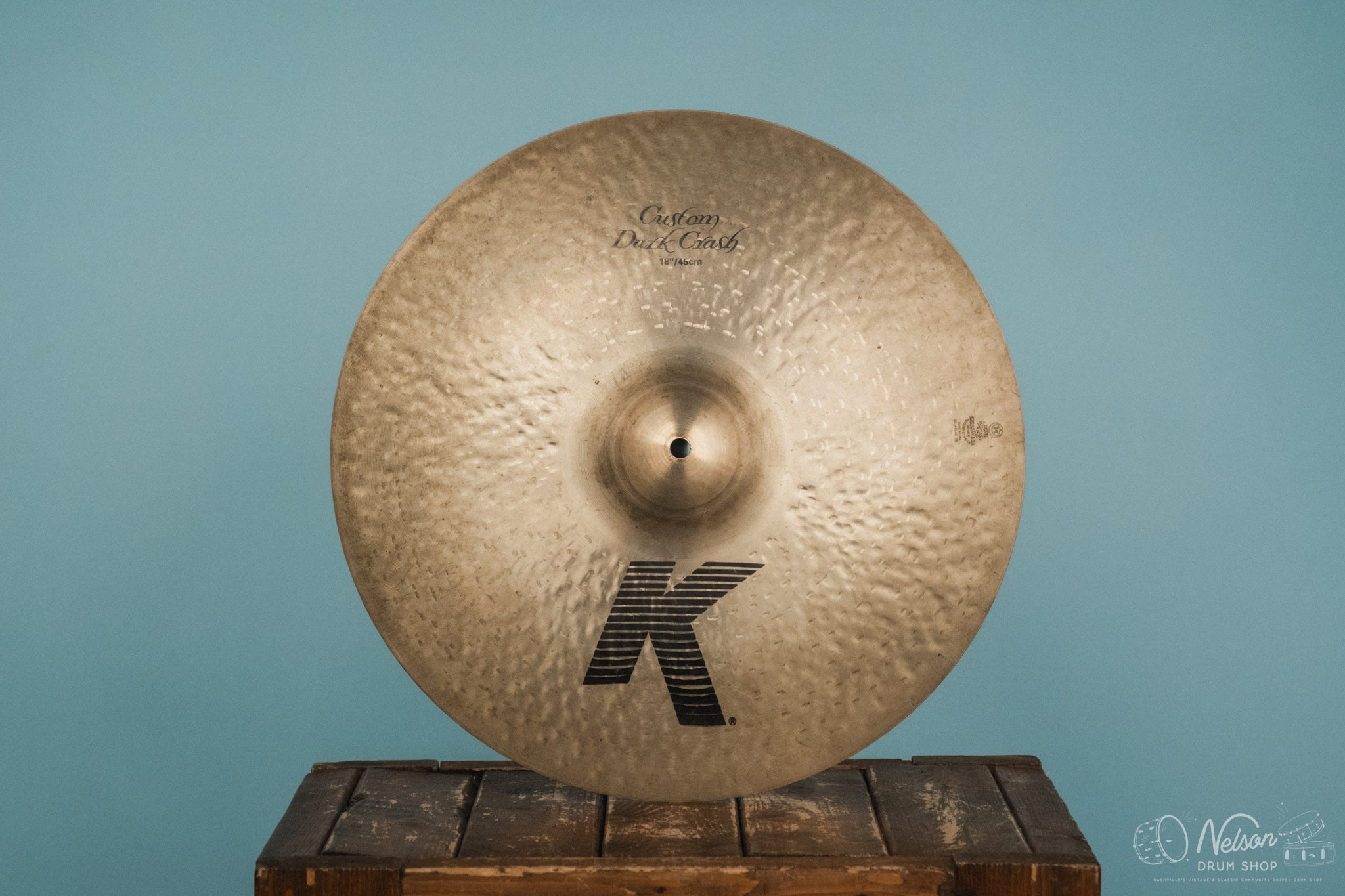 Used Zildjian K Custom Dark Crash - 18" – Nelson Drum Shop