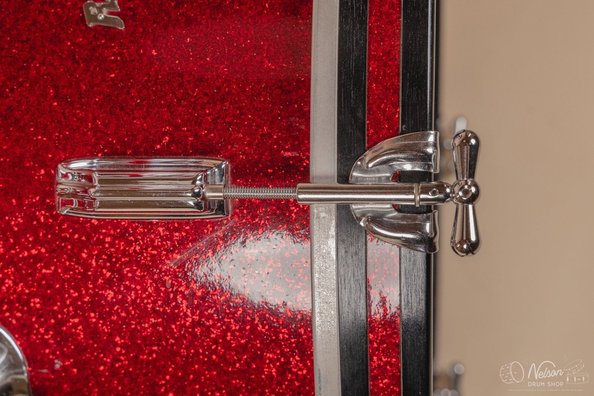 1960s Rogers 'Buddy Rich Celebrity No. 1801' in Sparkling Red Pearl ...