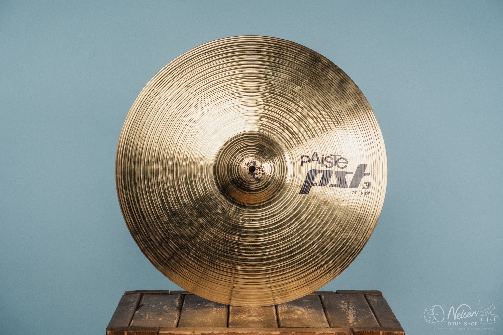 Used Paiste PST3 Ride - 20" – Nelson Drum Shop