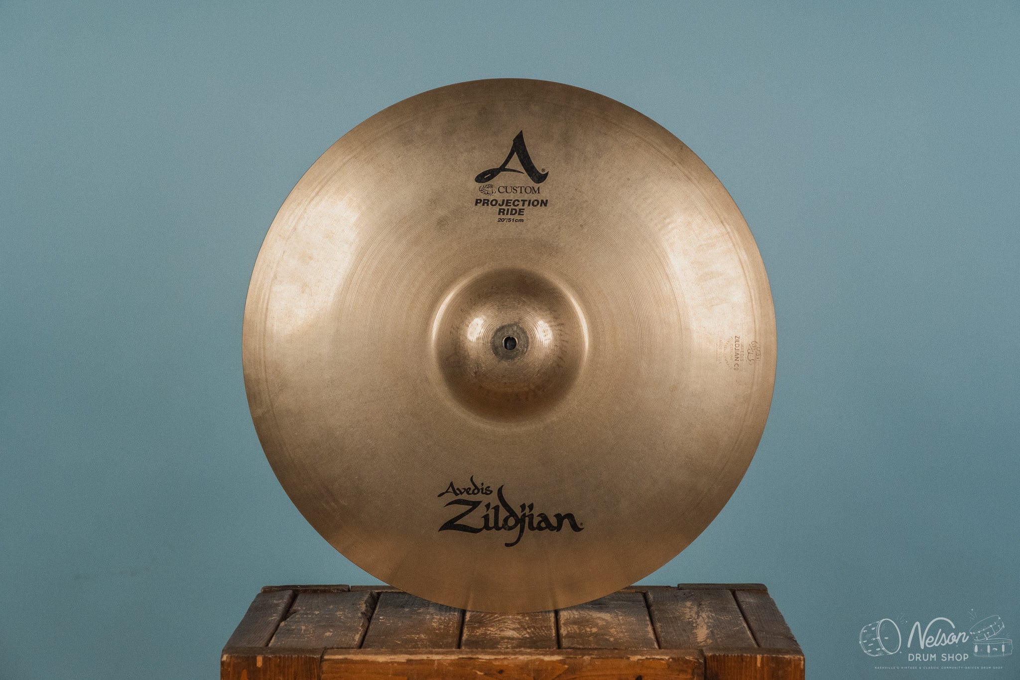Used Zildijan A Custom Projection Ride - 20" – Nelson Drum Shop