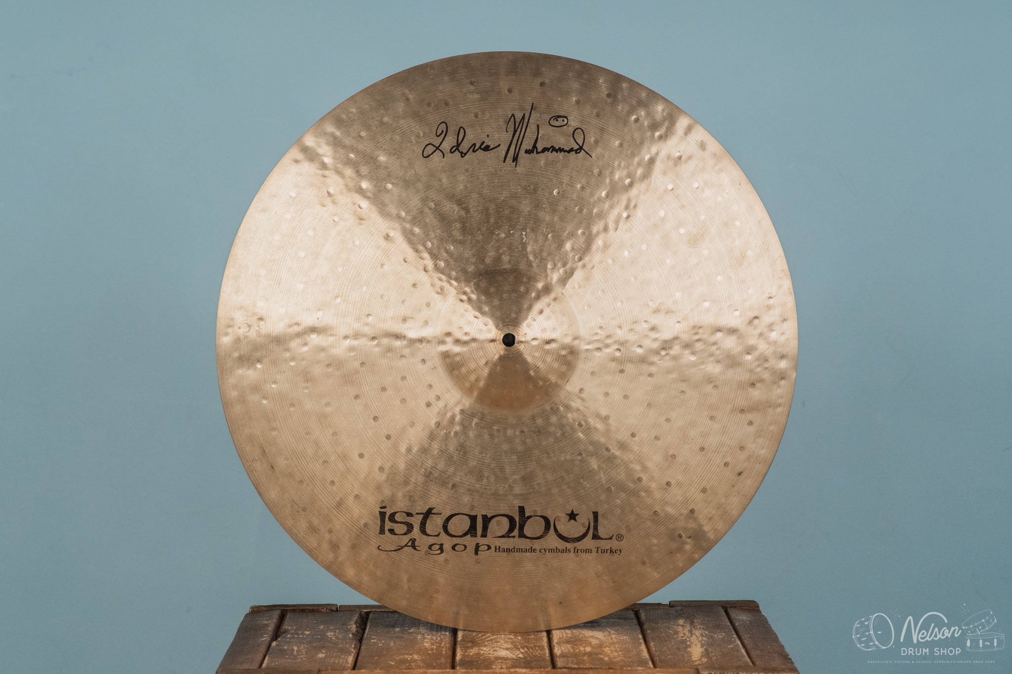 Used Istanbul Agop Idris Muhammad Signature Ride - 22" – Nelson Drum Shop