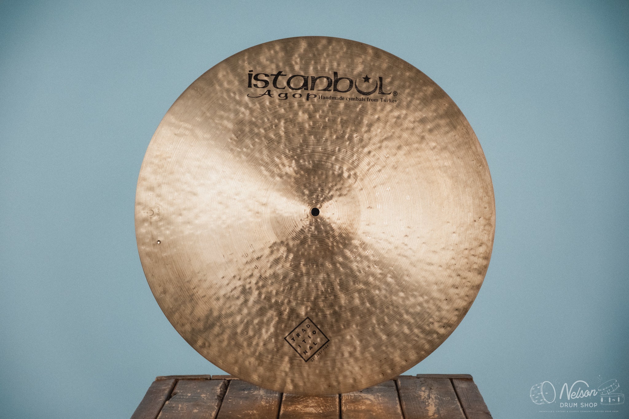 Used Istanbul Agop Traditional Jazz Ride w/Rivet - 22" – Nelson Drum Shop