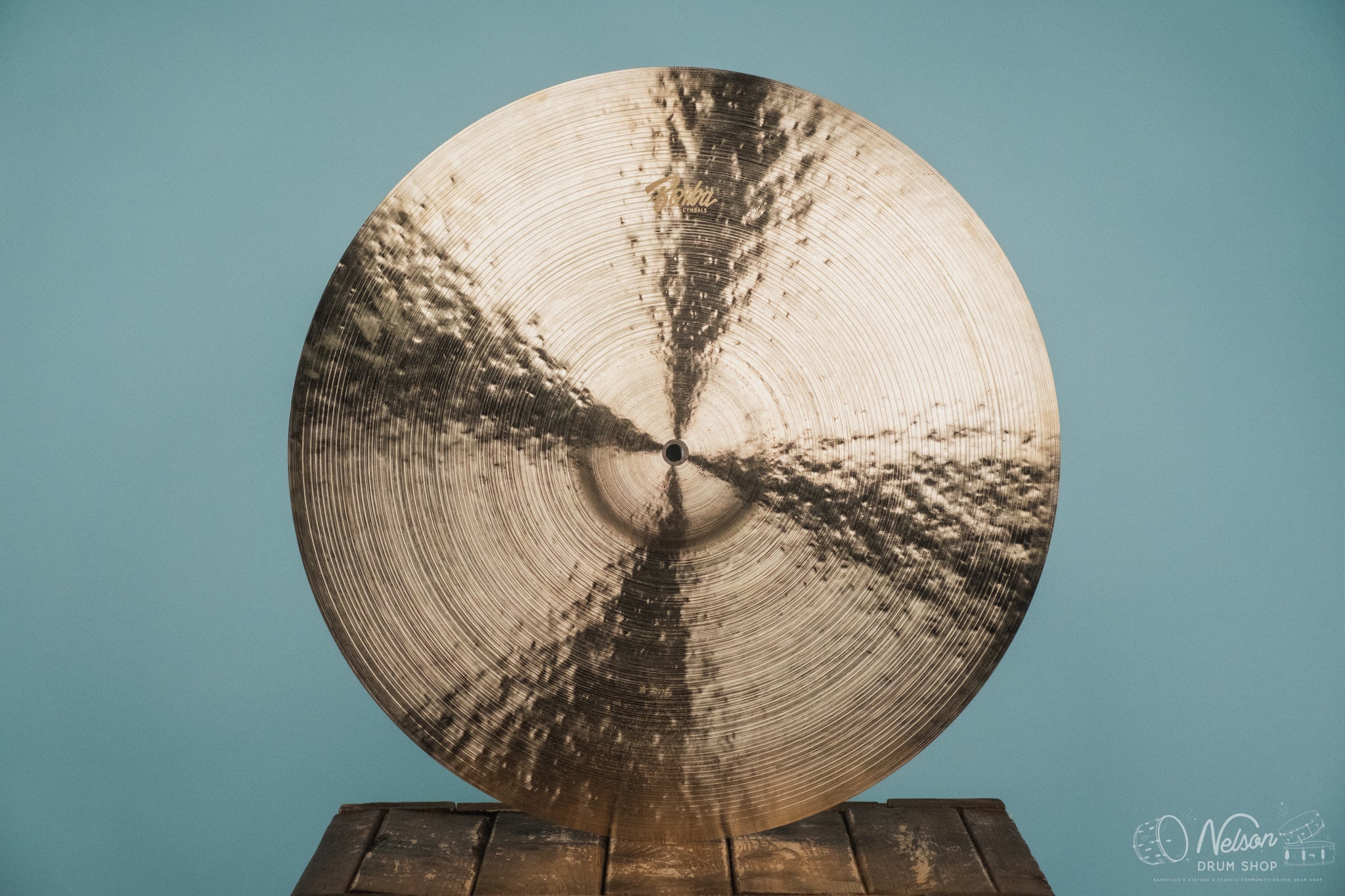 Borba Cymbals Turkish B20 Hand-Formed Bell - 22" – Nelson Drum Shop