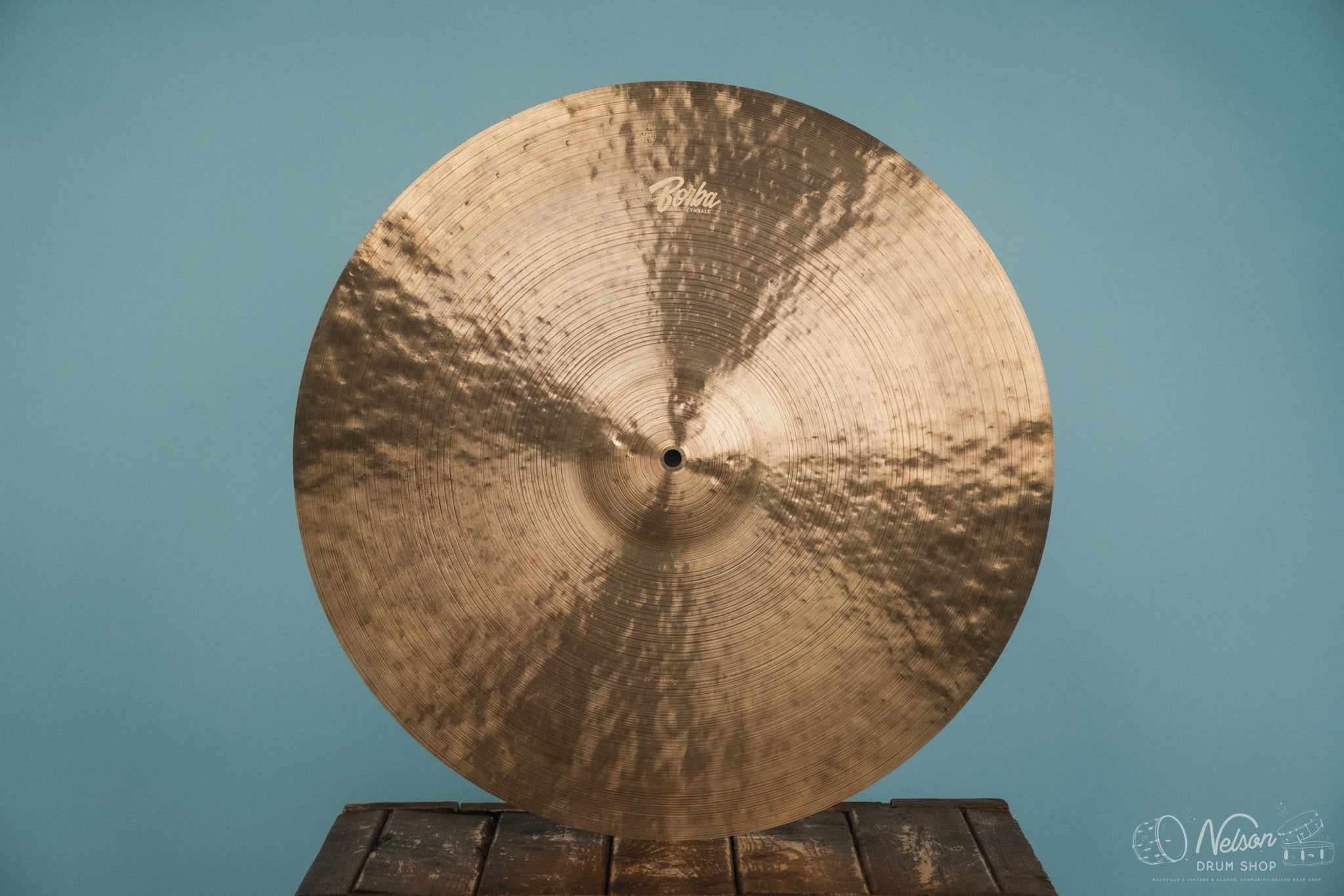 Borba Cymbals Turkish B20 Hand Formed Bell - 22" – Nelson Drum Shop