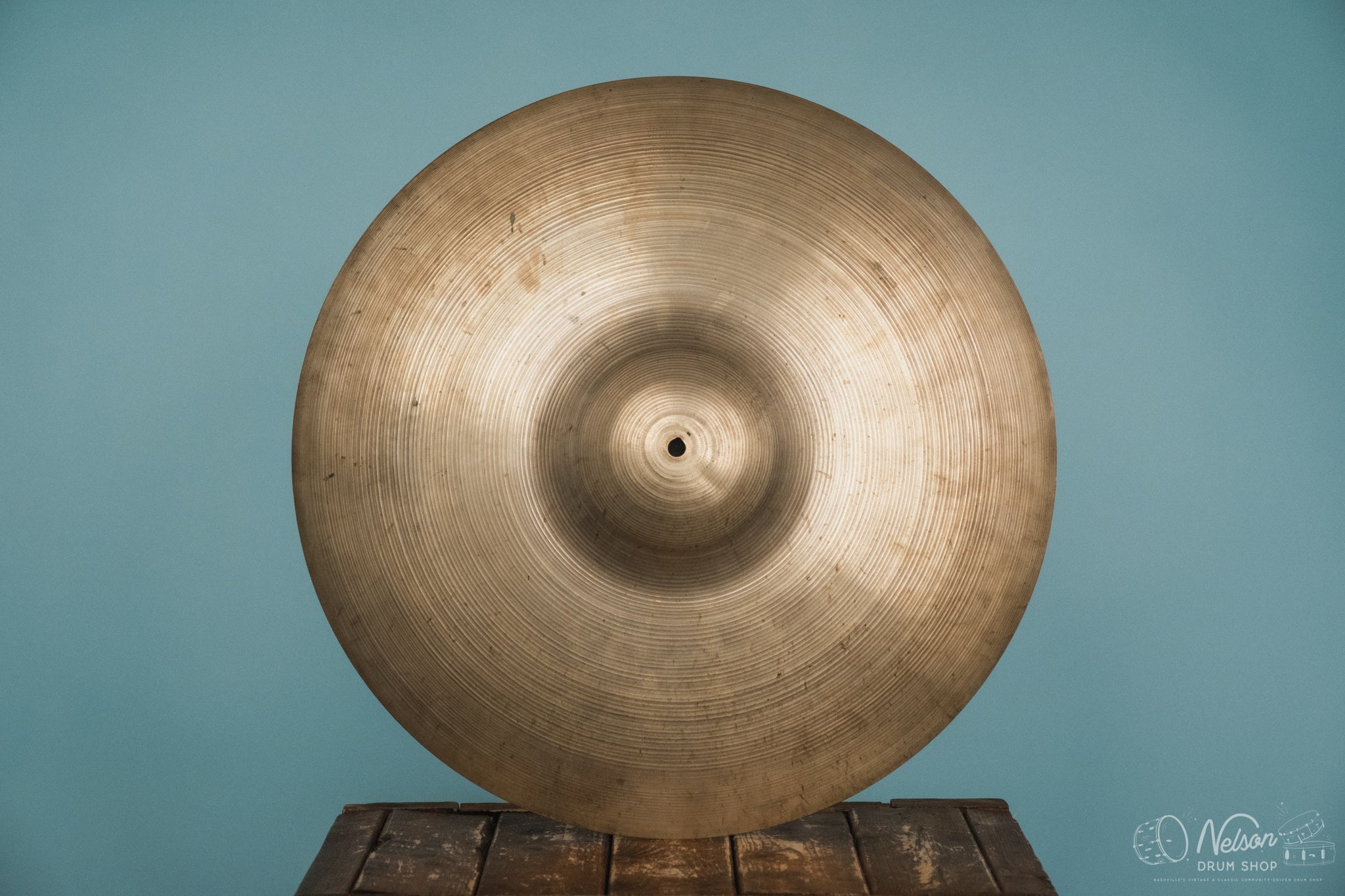 1960's Zildjian 'Big Bell' Ride - 22" – Nelson Drum Shop
