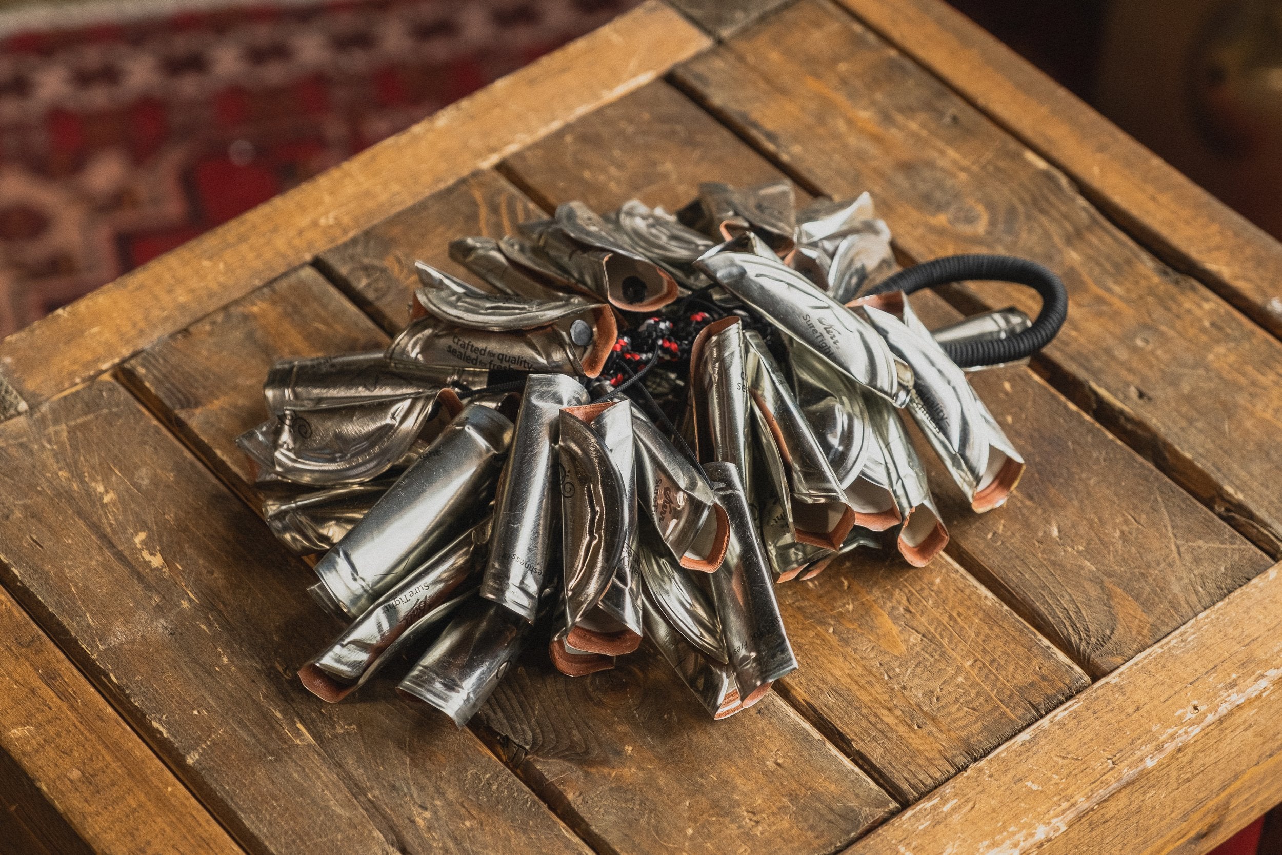 Upcycled Percussion Metal Curls Waterfall Rattle / Shaker – Nelson Drum ...