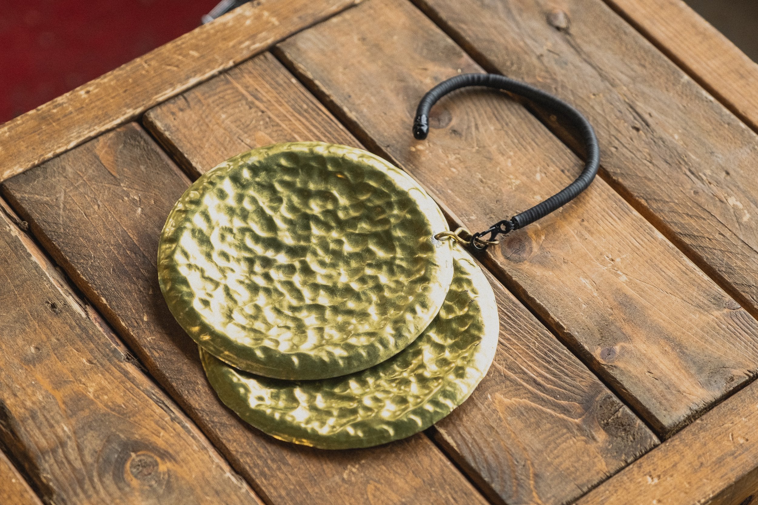 Upcycled Percussion Rattle Snake + Medallion – Nelson Drum Shop