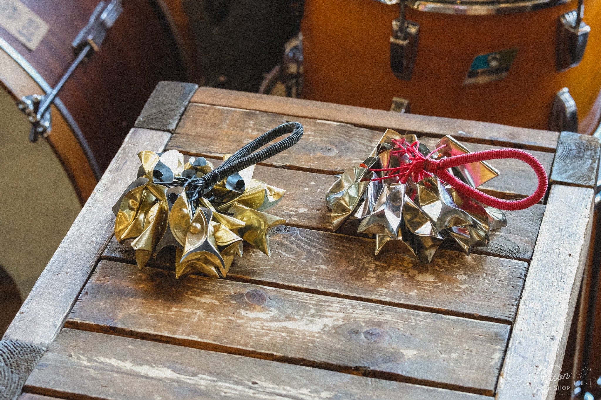 Upcycled Percussion Large Folded Metal Hand Rattle – Nelson Drum Shop