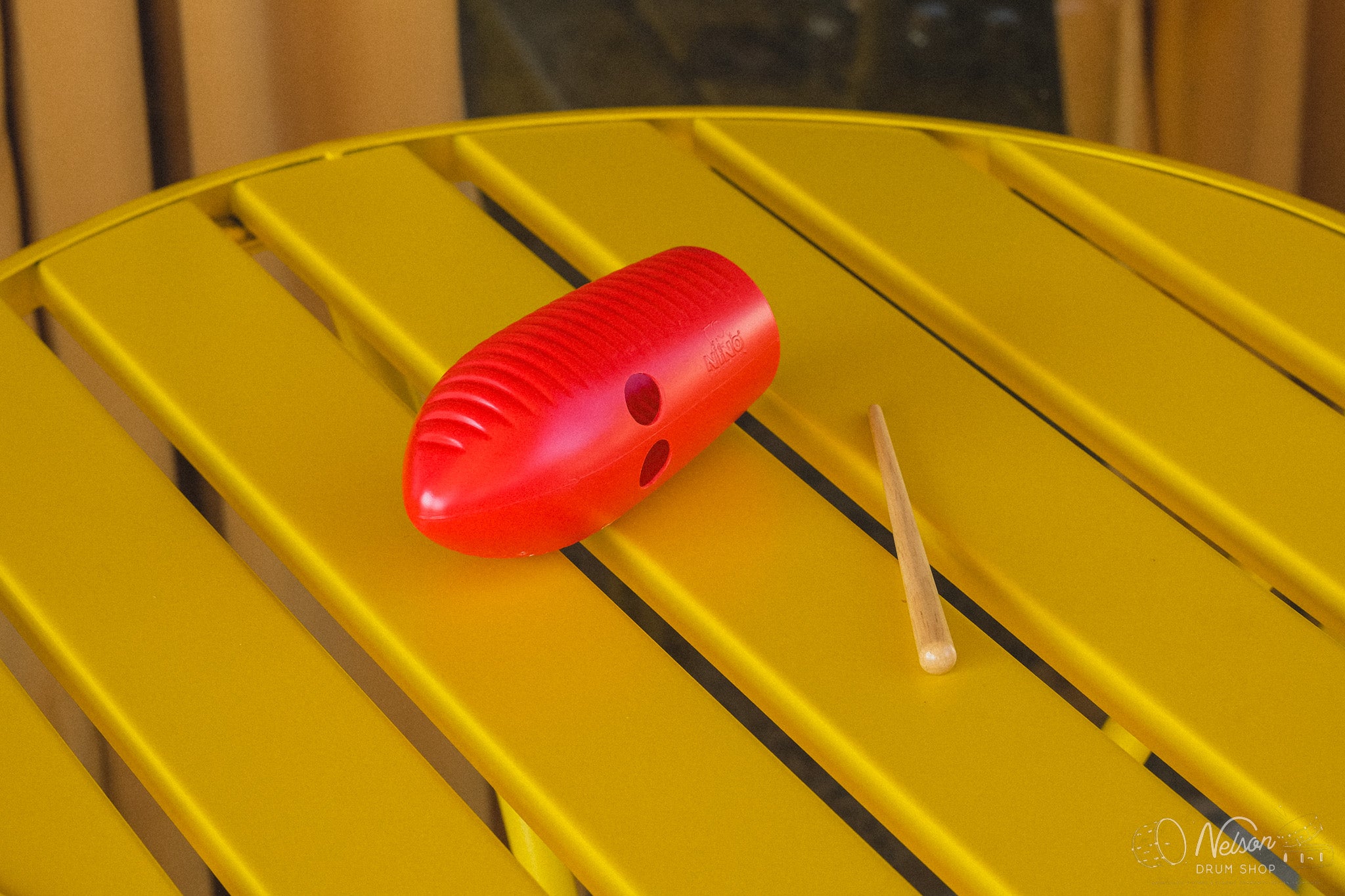 Nino Plastic Guiro – Nelson Drum Shop