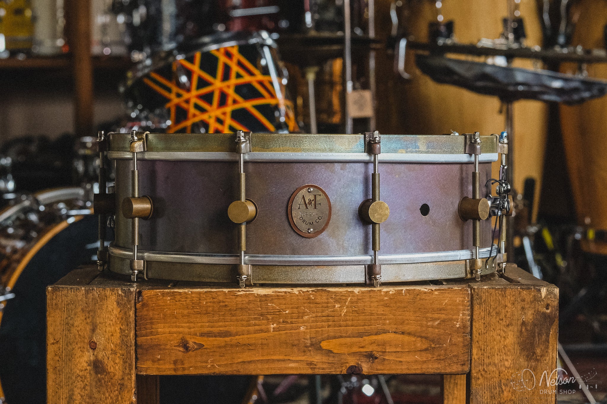 A&F Raw Copper Snare Drum - 5x16 – Nelson Drum Shop
