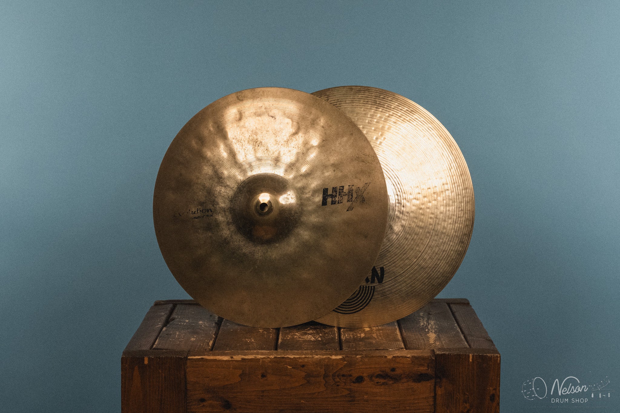 Used Sabian HHX Evolution Hi Hats - 14" – Nelson Drum Shop
