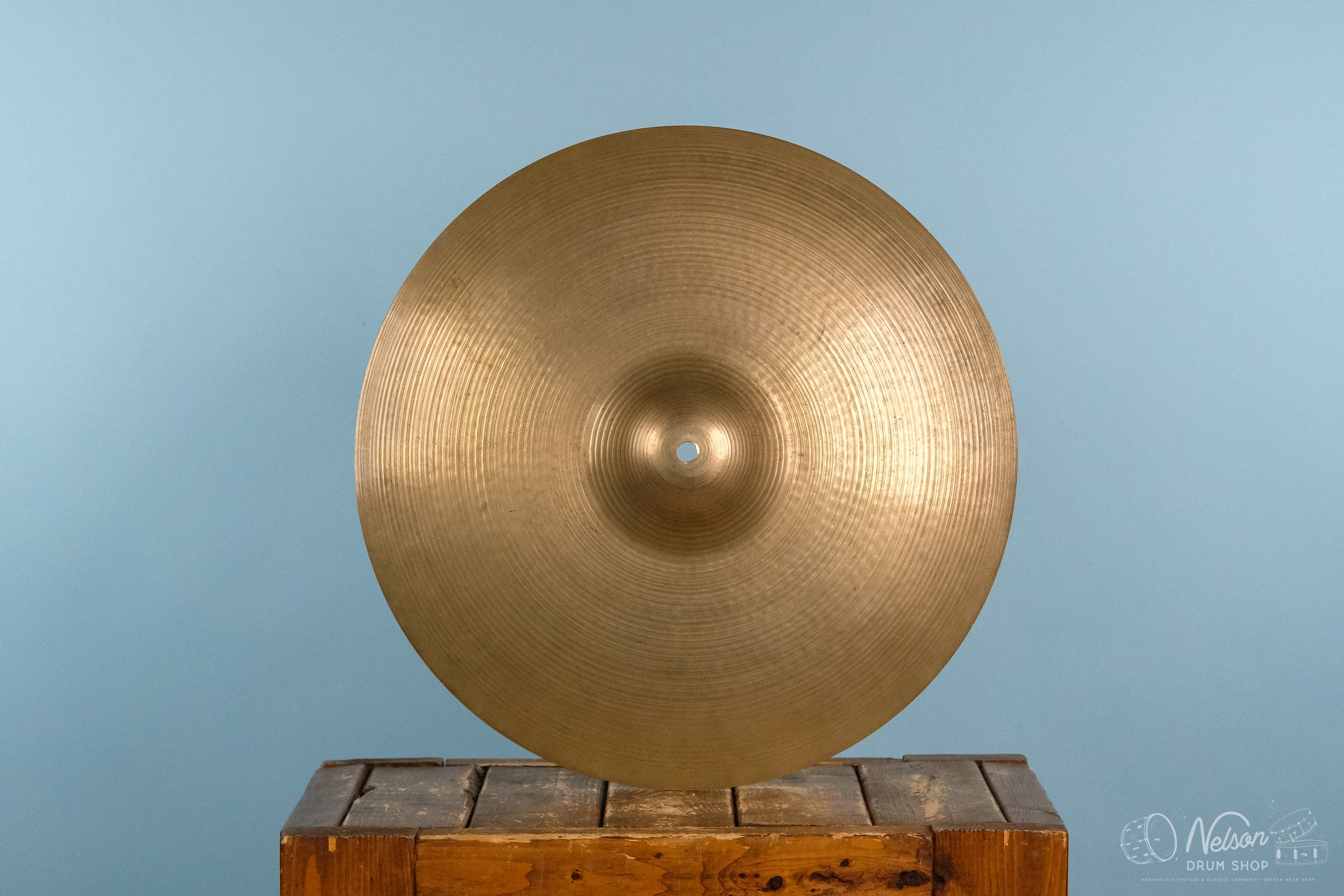 1970s A Zildjian Crash Ride - 18" – Nelson Drum Shop