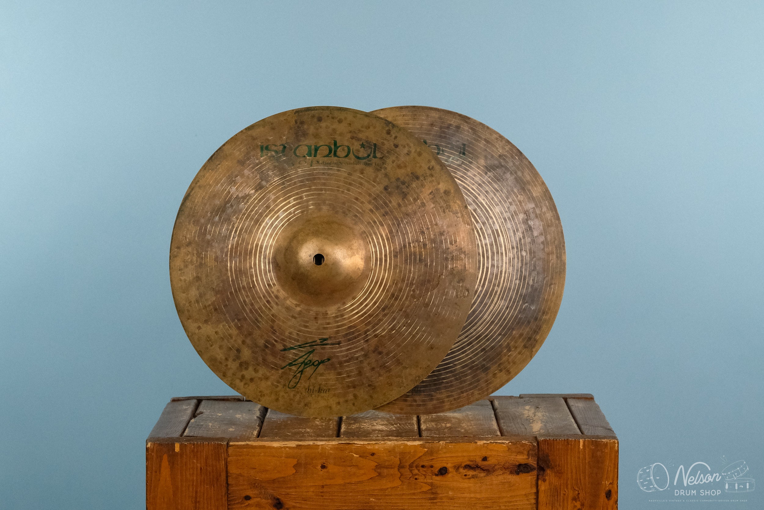 Used Istanbul Agop Signature Hi Hats - 14" – Nelson Drum Shop