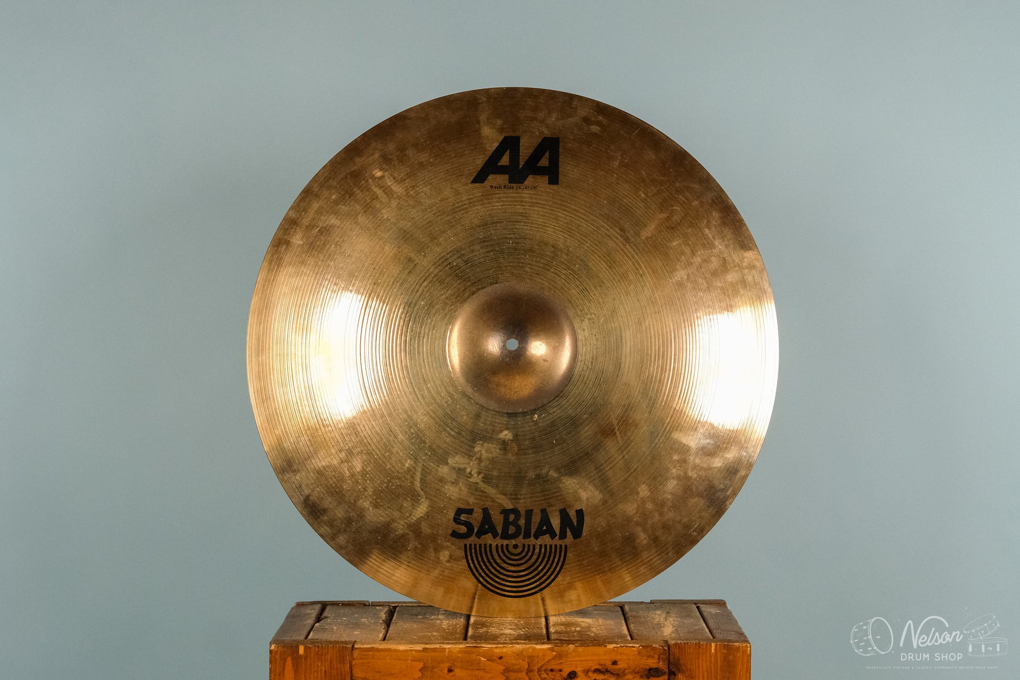 Used Sabian AA Bash Ride - 24" – Nelson Drum Shop