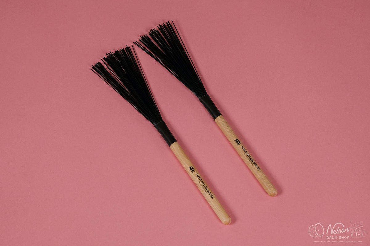 Meinl Stick & Brush Fixed Nylon Brush – Nelson Drum Shop