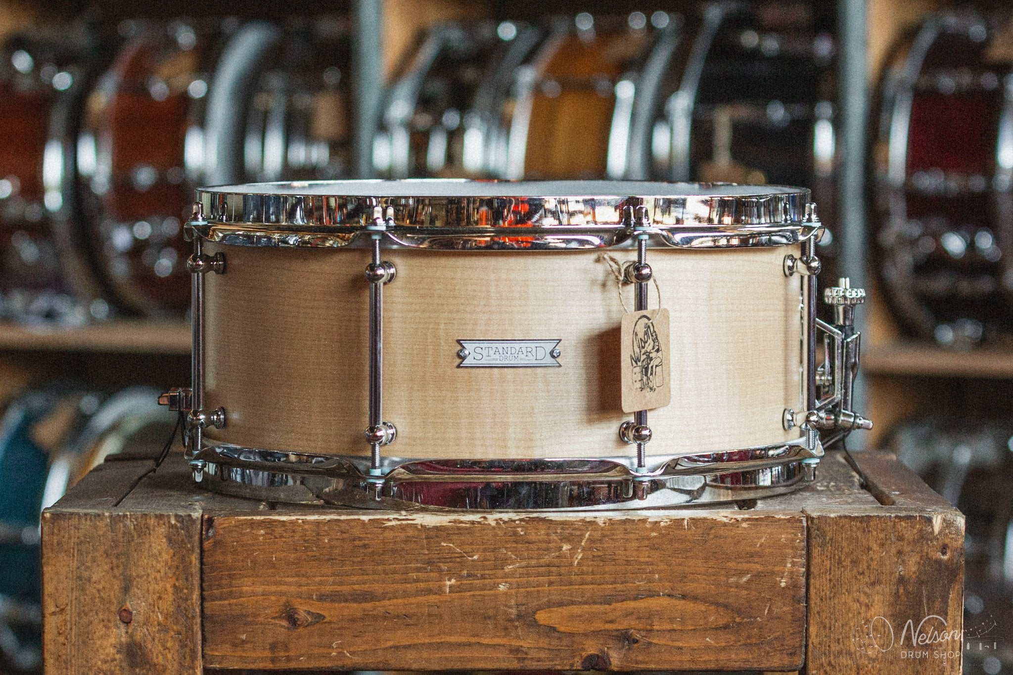 Standard Drum Co. 'Solo' Maple Single Ply - 6x14 – Nelson Drum Shop