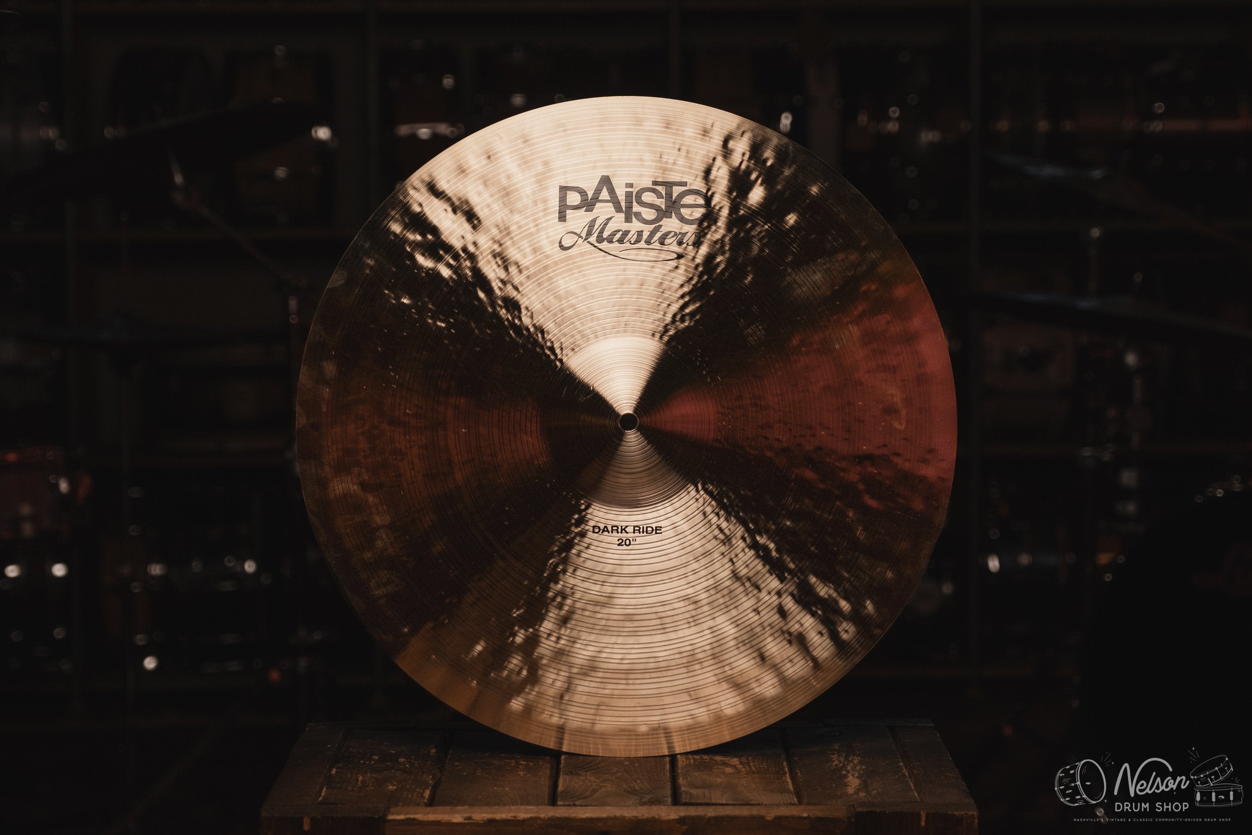 Paiste Masters Dark Ride - 20" – Nelson Drum Shop