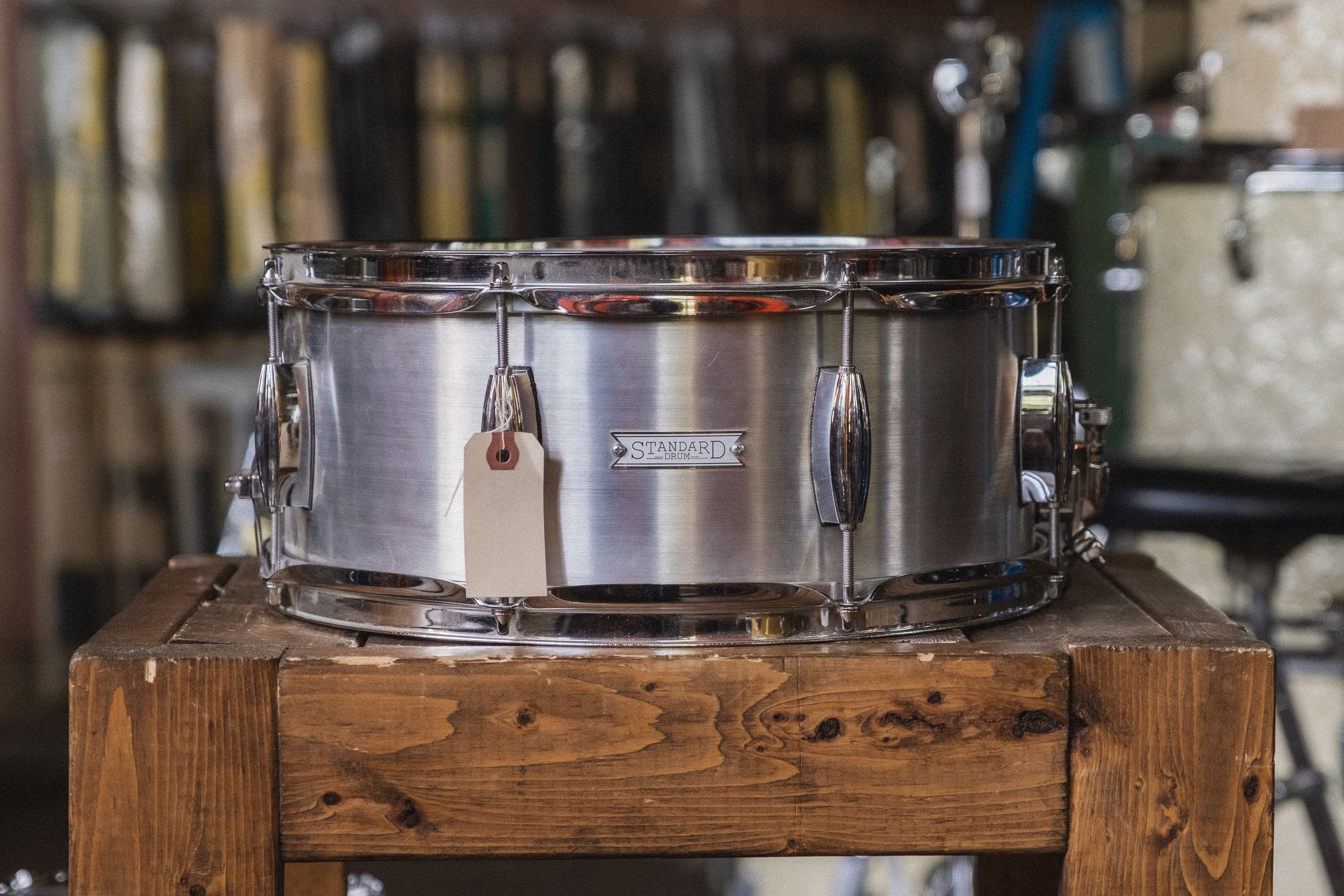 Standard Drum Co 1/8" Aluminum Flat Wall Shell - 6x14 – Nelson Drum Shop