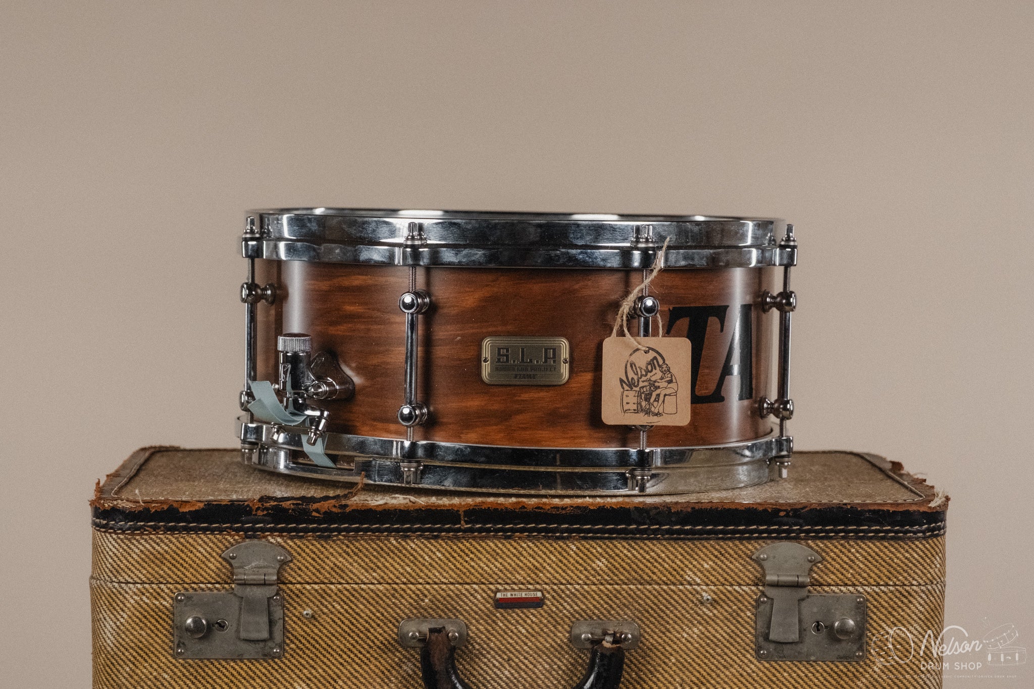 Used Tama SLP 'Fat Spruce' - 6.5x14 – Nelson Drum Shop